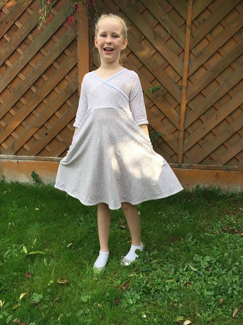 PDF-mønster/pattern: Mini me dress 80-164 (US 12mo-14y) – Made by Runi